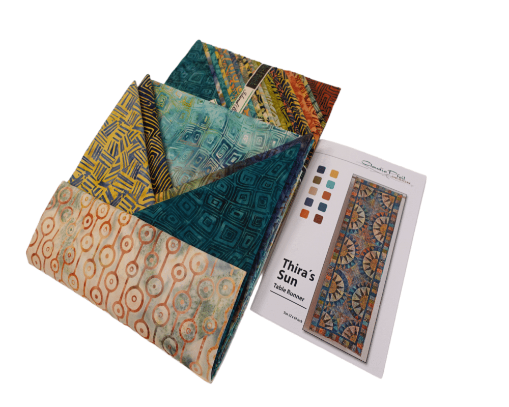 NEU: Quilt-Kit "Thira´s Sun Table Runner" - Claudia Pfeil