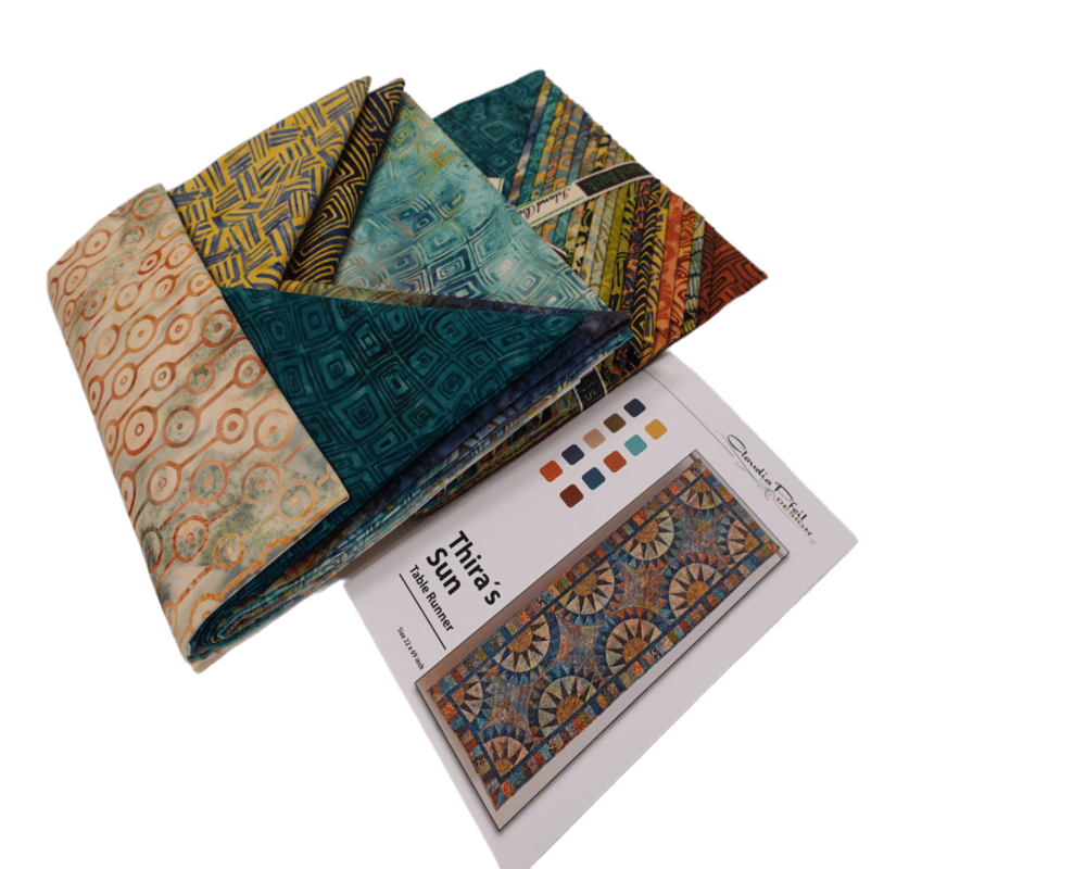 NEU: Quilt-Kit "Thira´s Sun Table Runner" - Claudia Pfeil