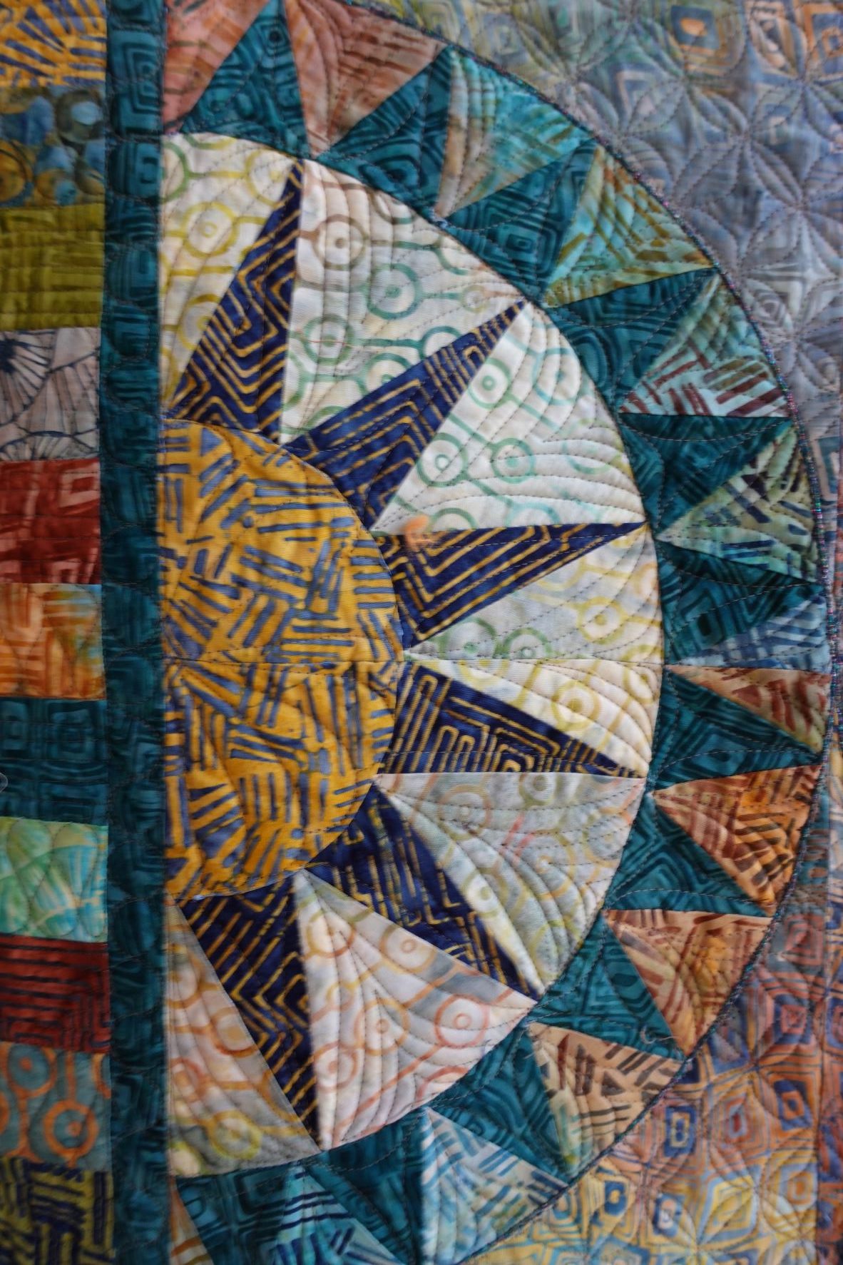 NEU: Quilt-Kit "Thira´s Sun Table Runner" - Claudia Pfeil