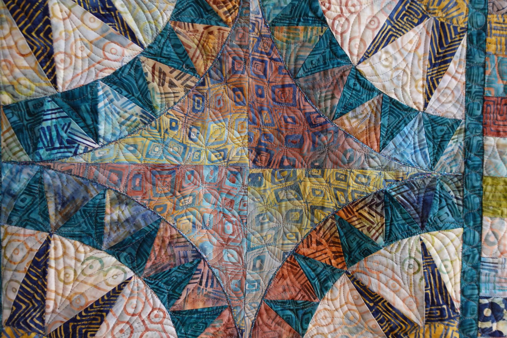 NEU: Quilt-Kit "Thira´s Sun Table Runner" - Claudia Pfeil